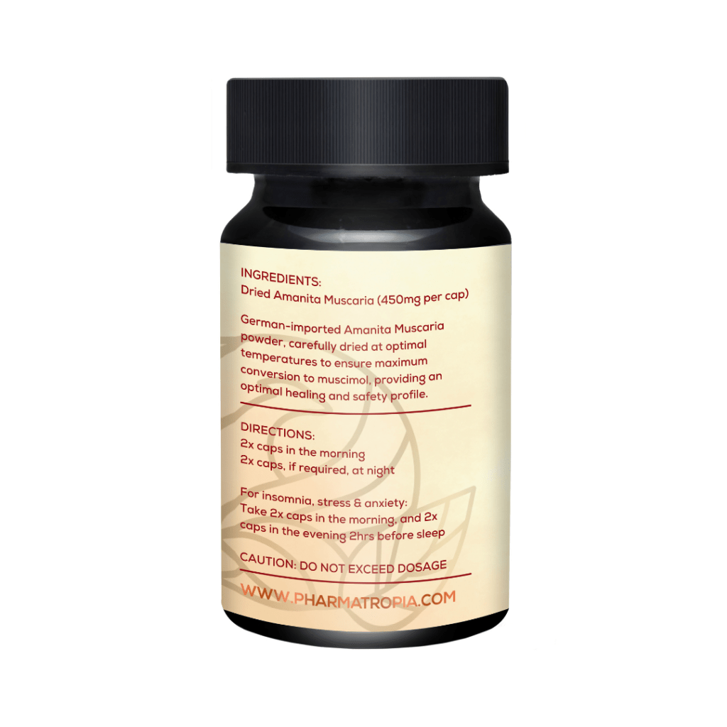 Calm Caps - 60 x 450mg Amanita Muscaria Microdose