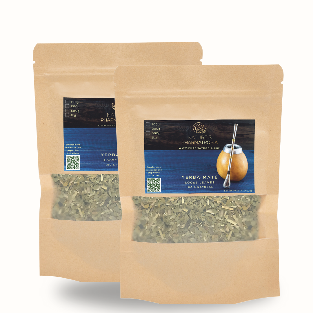 Combo Yerba Mate Tea - Ilex Paraguariensis Loose Leaf (2 x 500g)